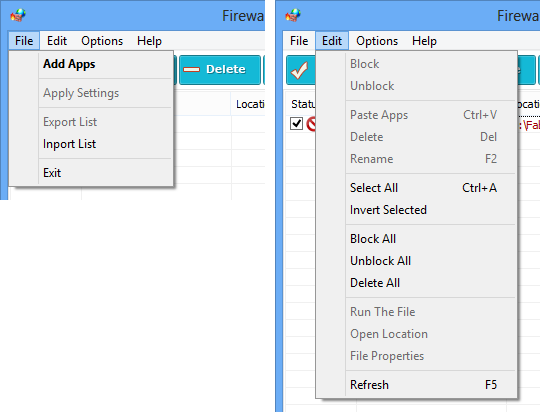 Firewall App Blocker (Fab) v1.3 | MalwareTips Forums
