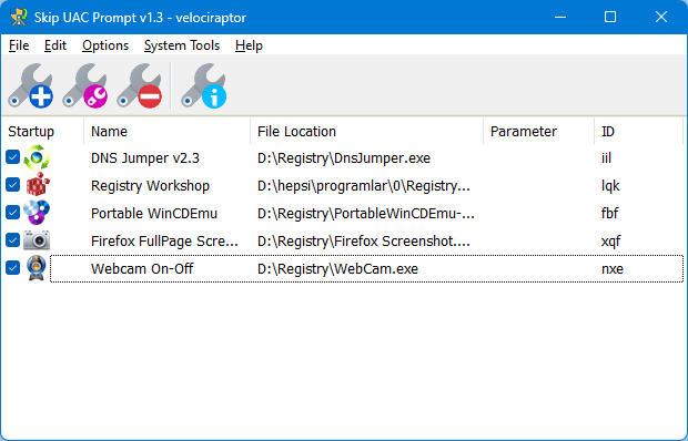 Skip UAC Prompt v1.3